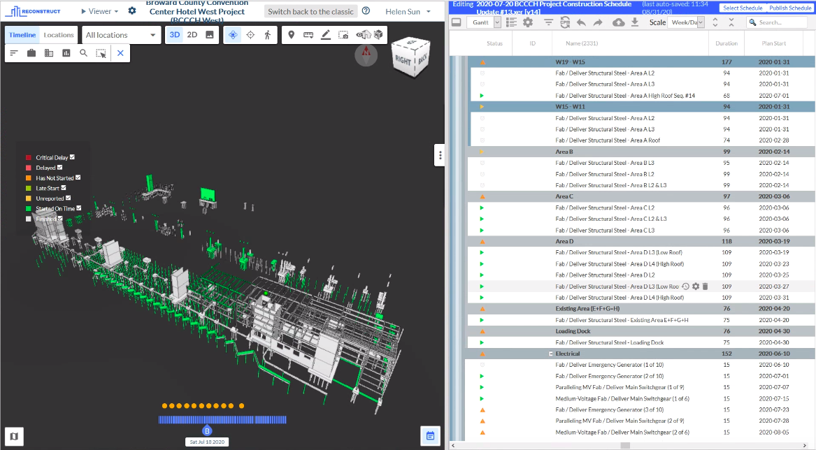 4D Scheduling | 4D BIM Visualization for Construction